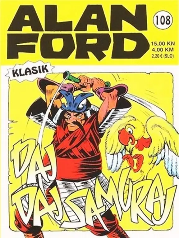 Strip agent ALAN FORD KLASIK 108: DAJ, DAJ, SAMURAJ