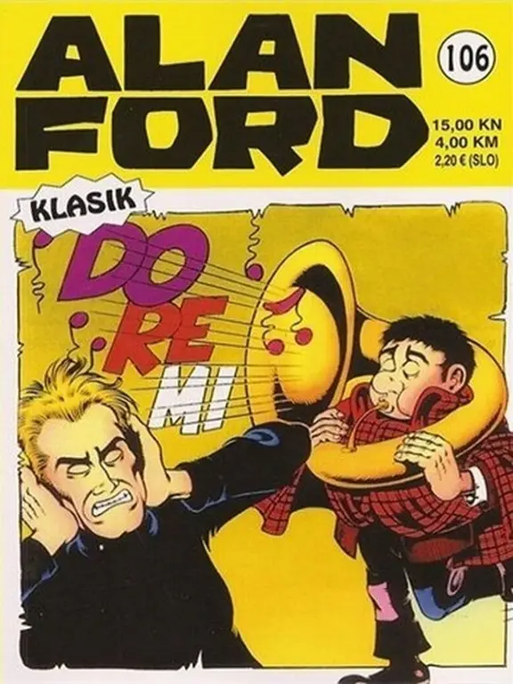 Strip agent ALAN FORD Klasik 106: DO RE MI