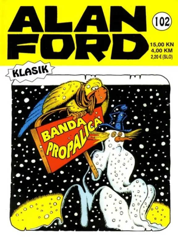 Strip agent ALAN FORD KLASIK 102: BANDA PROPALICA