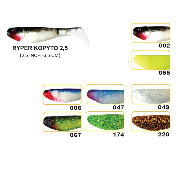 SHAD RELAX - RYPER KOPYTO 6,5cm