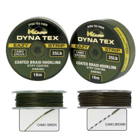 KKarp Dyna Tex Eazy Strip Camo Green 45Lb