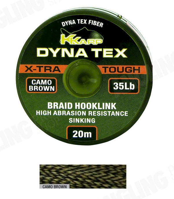 KKarp Dyna Tex X-Tra Tough Camo Brown 45Lb