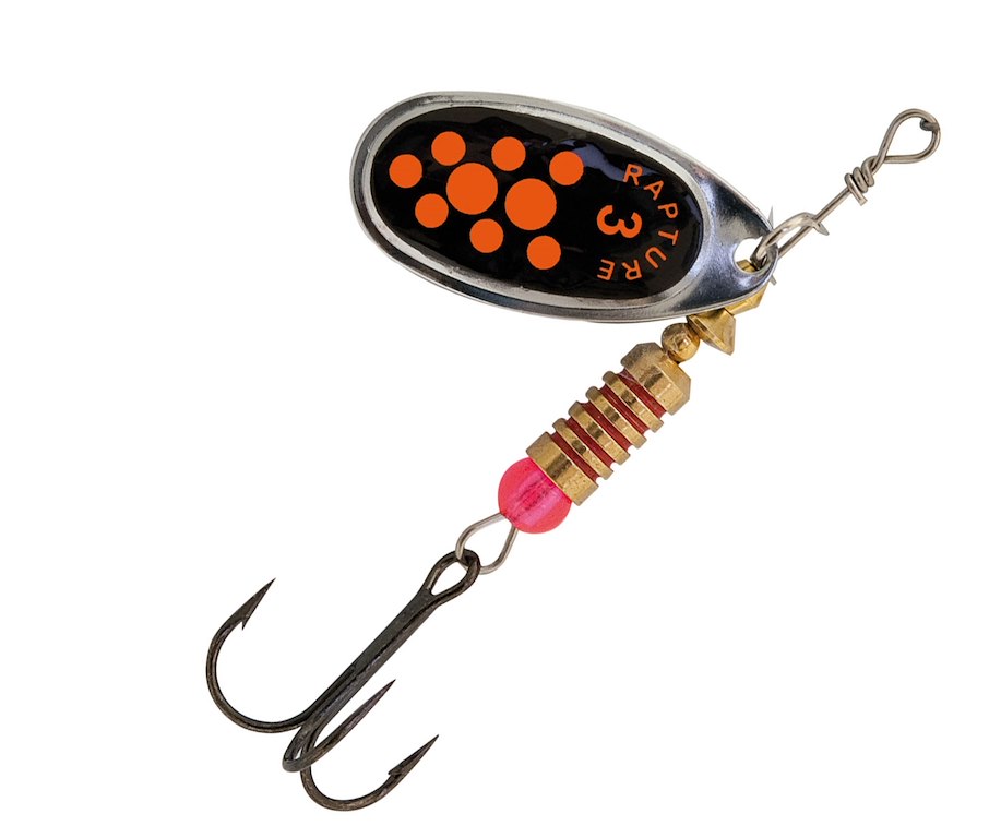 Rapture Spinner AGF/BR Black-Orange Dots 03