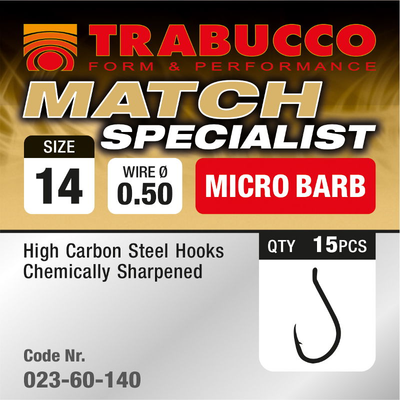 Trabucco Match Specialist Micro Barb #14