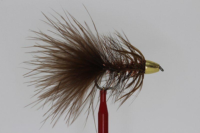 Hand Made Wooly Bugger Brown