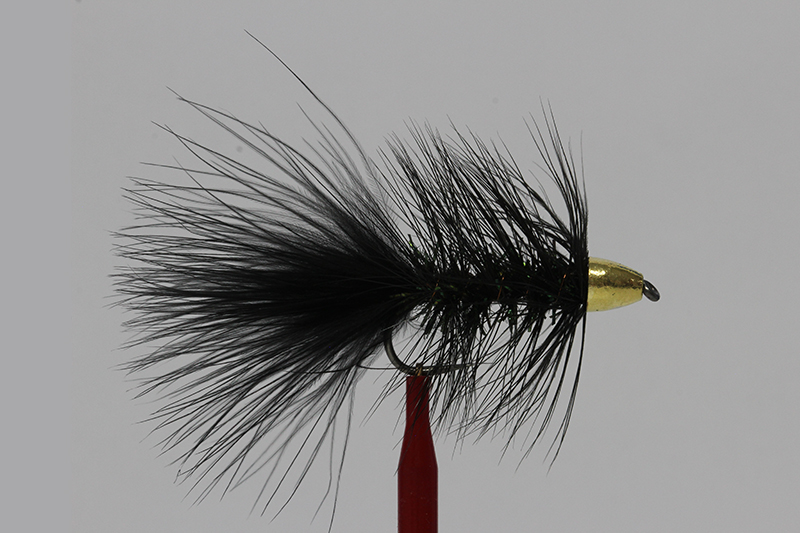 Hand Made Wooly Bugger Black