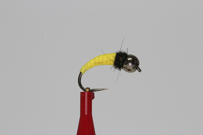 Hand Made Caddis Larva 1