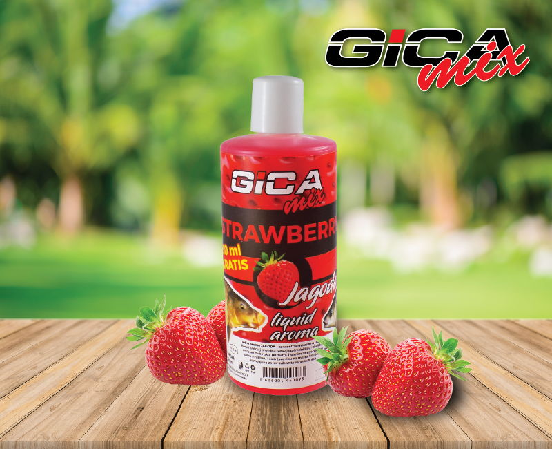 Gica Mix Liquid Aroma 250ml + 50ml Jagoda