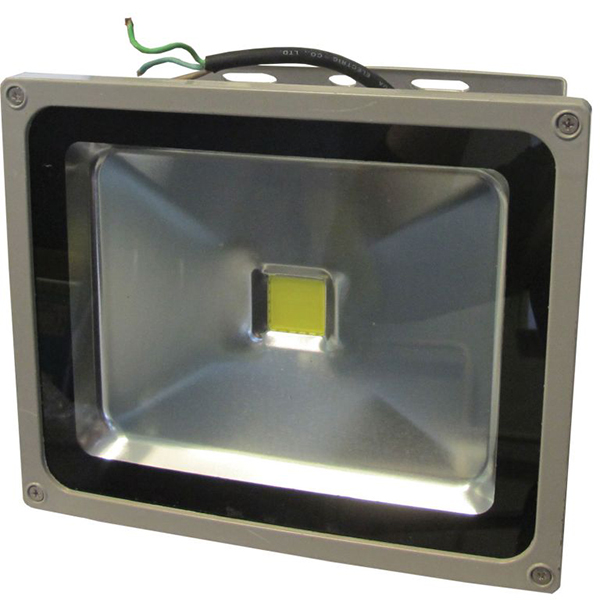 LED reflektor 30W 230V 50/60Hz IP65, srebrni ELR003