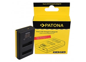 Patona dupli LCD USB punjač for DJI Osmo Action AB1 P01