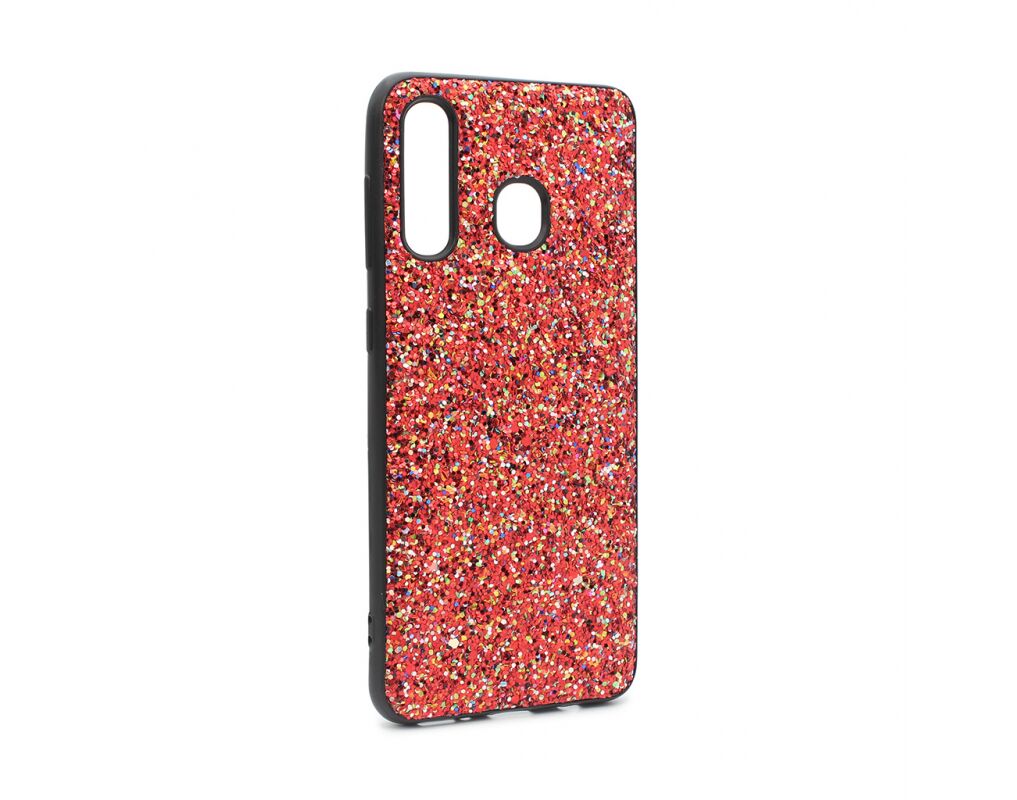 Futrola Glitter - Samsung A305 Galaxy A30 crvena