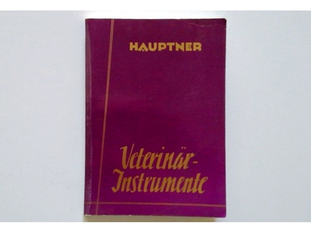 HAUPTNER - Veterinar Instrumente
