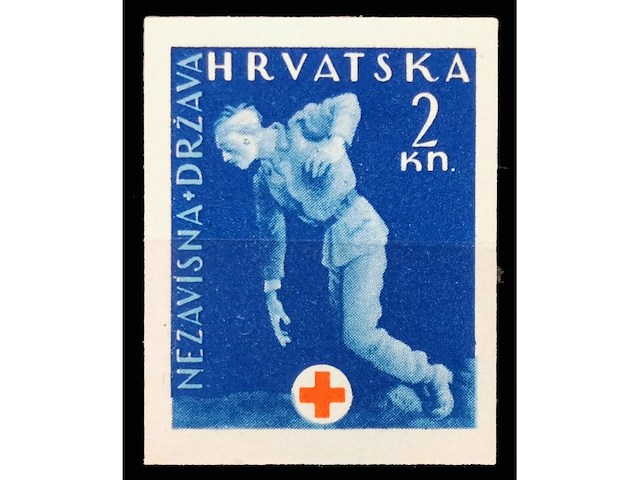 NDH 1943 CRVENI KRST NEZUPČANA