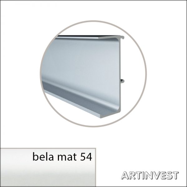 Sistem GOLA Uni profil za fioke vertikale širine G38-48.2cm Bela mat 54