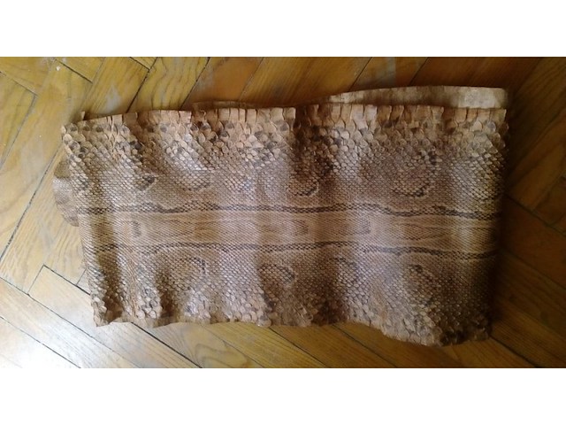 zmijska koža od afričkog pitona duž.2mx26cm