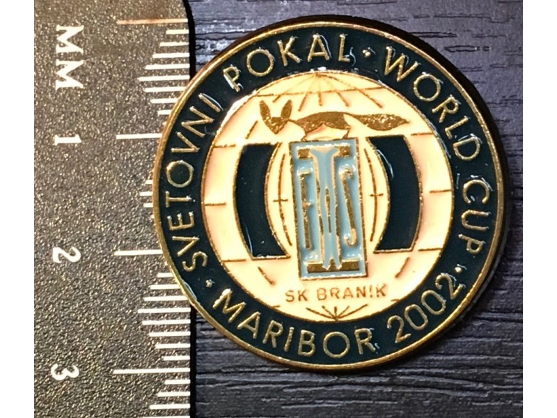 oznaka Svetski kup Maribor 2002.g. Slovenija