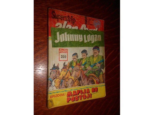 johnny logan 7 super strip alan ford 209