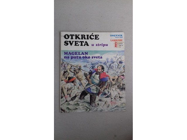 Otkriće sveta u stripu br. 9  Magelan na putu oko sveta