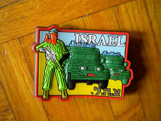 ISRAEL, magnet za frizider