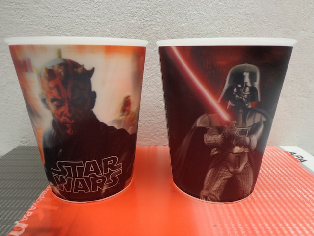 Star Wars 3D-Becher  2 ČAŠE-