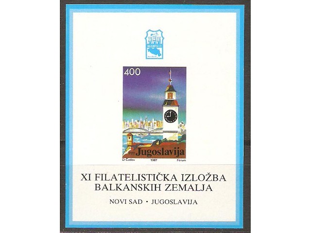 1987 - Blok 30 MNH