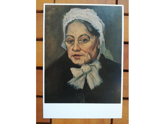 Razglednica Holandija Vinsent Van Gog glava stare žene