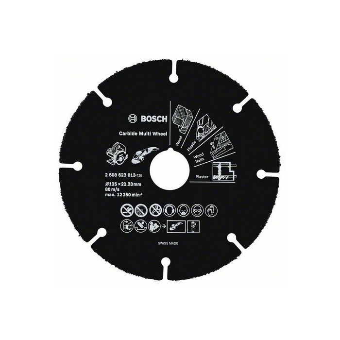 Brusna ploča Carbid Multi Wheel 115mm Bosch