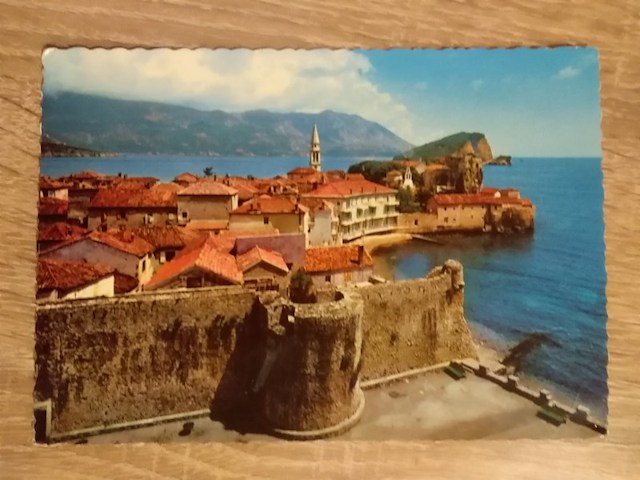 Razglednica Crna Gora Budva Stari grad