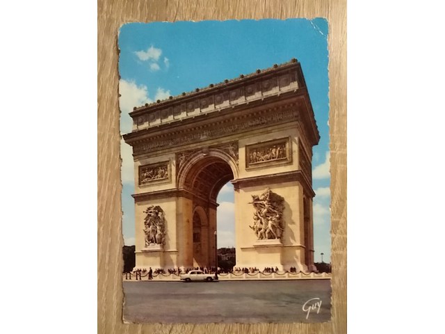 Razglednica Francuska Pariz Trijumfalna kapija