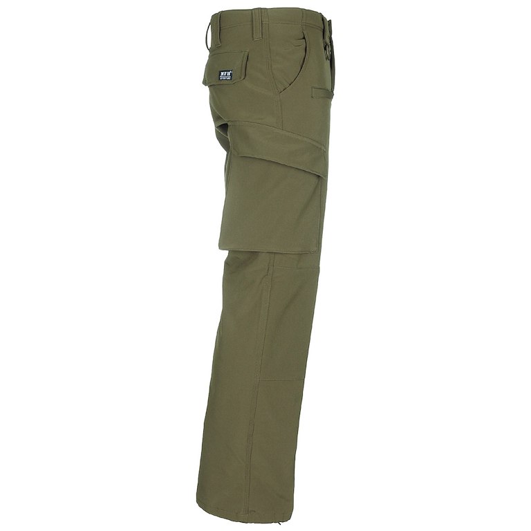 Pantalone soft shell zelene OD