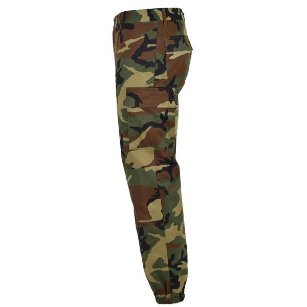 Italijanske kargo woodland pantalone