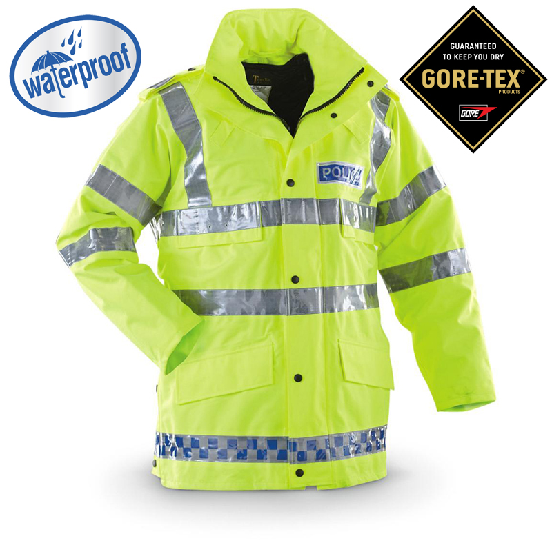 Goretex fluo jakne britanske policije