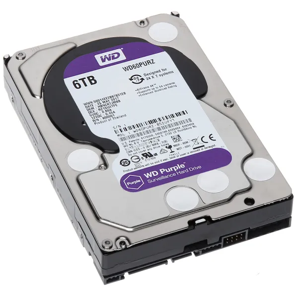Hard disk WD Purple WD60PURX 6TB SATA3