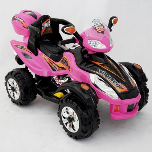 Motor na akumulator Bagi Quad pink