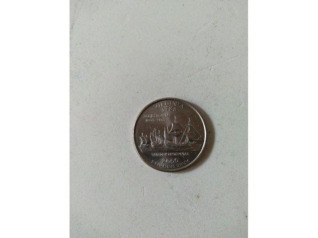 Quarter dollar USA  Virginia