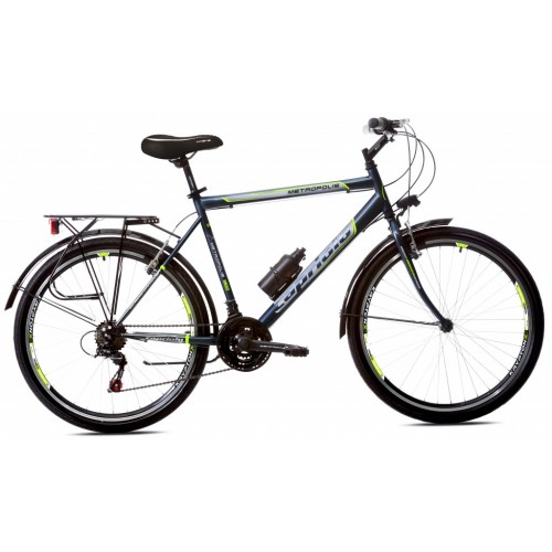 Touring Bike Metropolis Man 26 Grafit Zelena 21