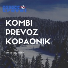 Kombi prevoz putnika do kopaonika