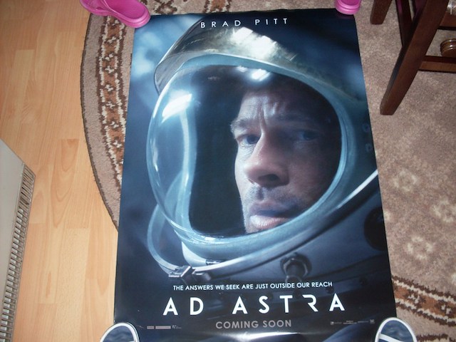 Filmski plakat 16 - AD Astra (Bred Pit) 103x69