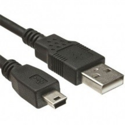 Kabl USB 2.0 na miniUSB B za digitalne foto-aparate Linkom, 1m