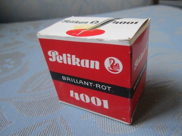 PELIKAN 4001 - Brilliant Red mastilo 30ml