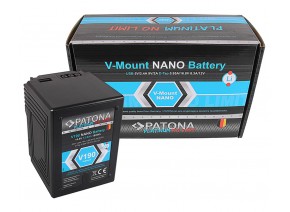 Patona Platinum Nano V190 V-Mount 189Wh for Sony 600P
