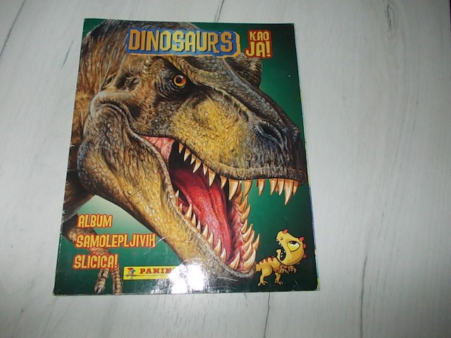 Album za sličice - Dinosaurs kao ja!