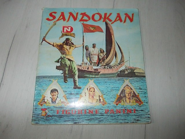 Album za sličice - Sandokan PUN!!!