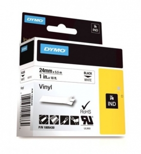 DYMO traka IND 12mm x 5.5m, crna/zuto