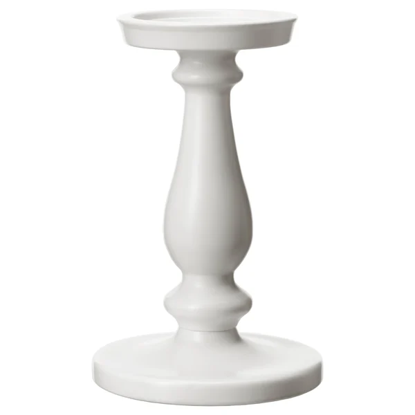 ERSÄTTA Držač top sveće, bela, 21 cm