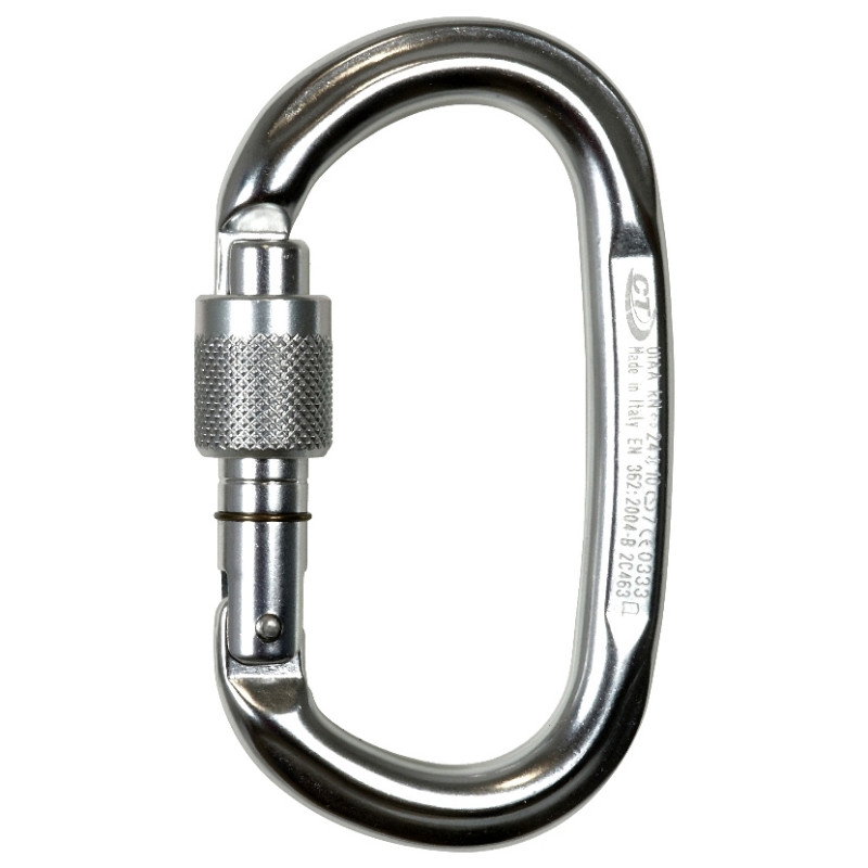 CT KARABINER ALU OVAL SCREW