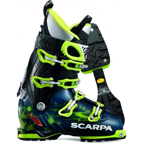 SCARPA FREERIDE TURNO SKI CIP. FREEDOM SL BLUE/LIME 28.5