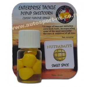 NUTRABAITS "SWEET SPICE" ENTERPRISE TACKLE POP UP SWEETCORN