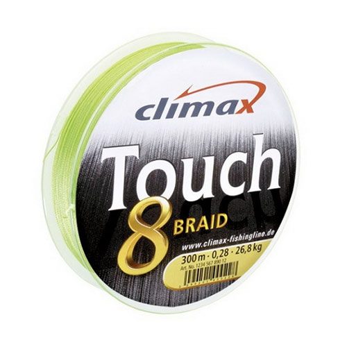 Climax Touch 8 Braid – limun zelena 100m