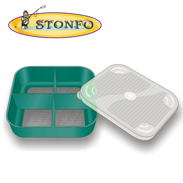 Stonfo Bait Box Mesh- kutija za mamce sa mrežastim dnom 1/4